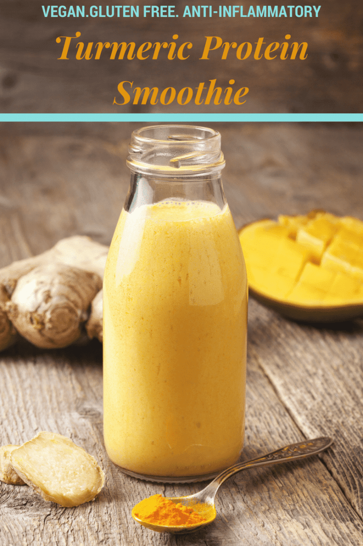 Turmeric Protein Smoothie — A Balanced Belly